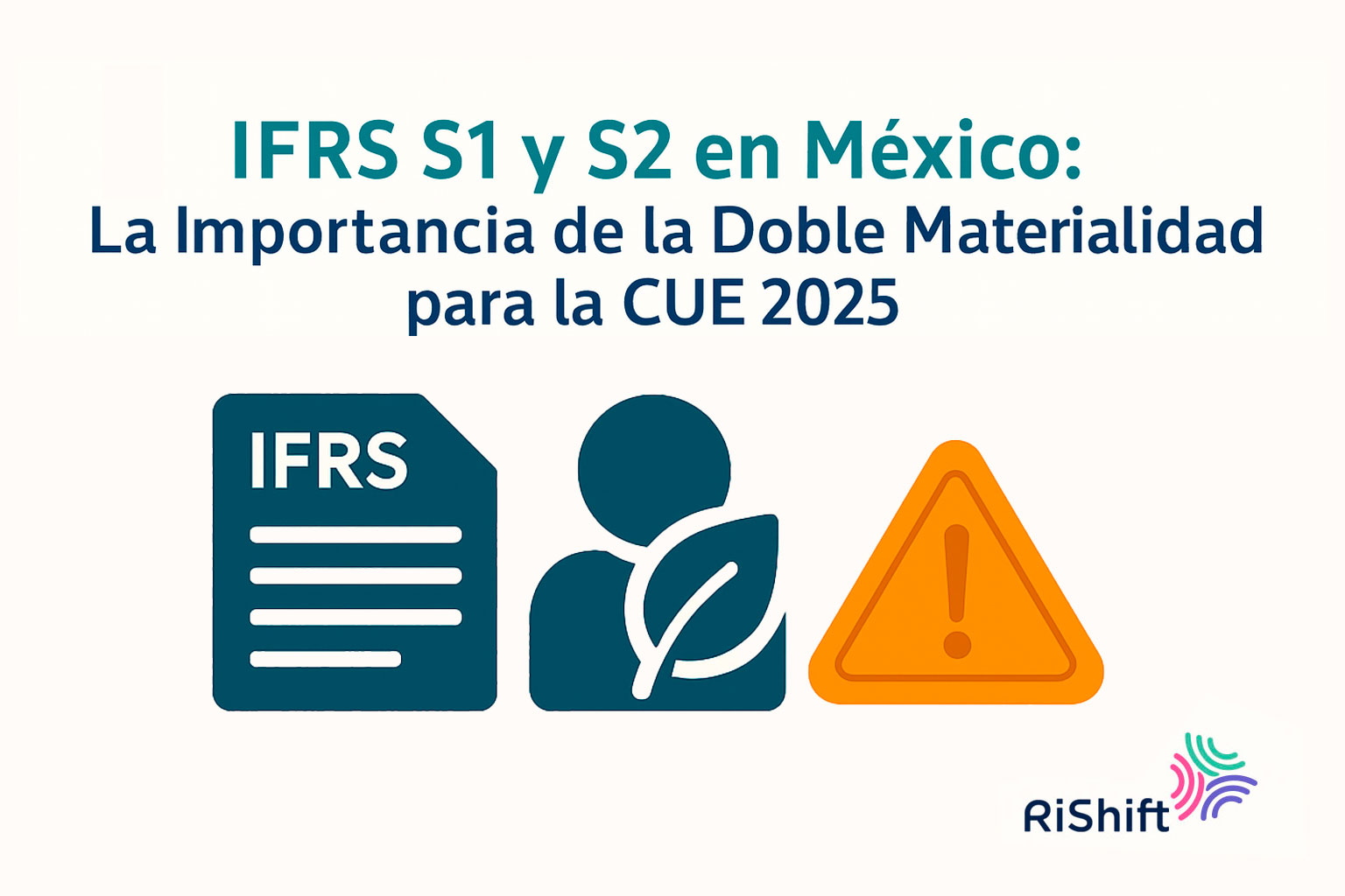 IFRS S1 y S2 en México: La Importancia de la Doble Materialidad para la CUE 2025 - RISHIFT